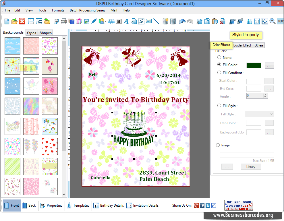 Birthday Card Design Software Designs Remarkable And Attractive Looking